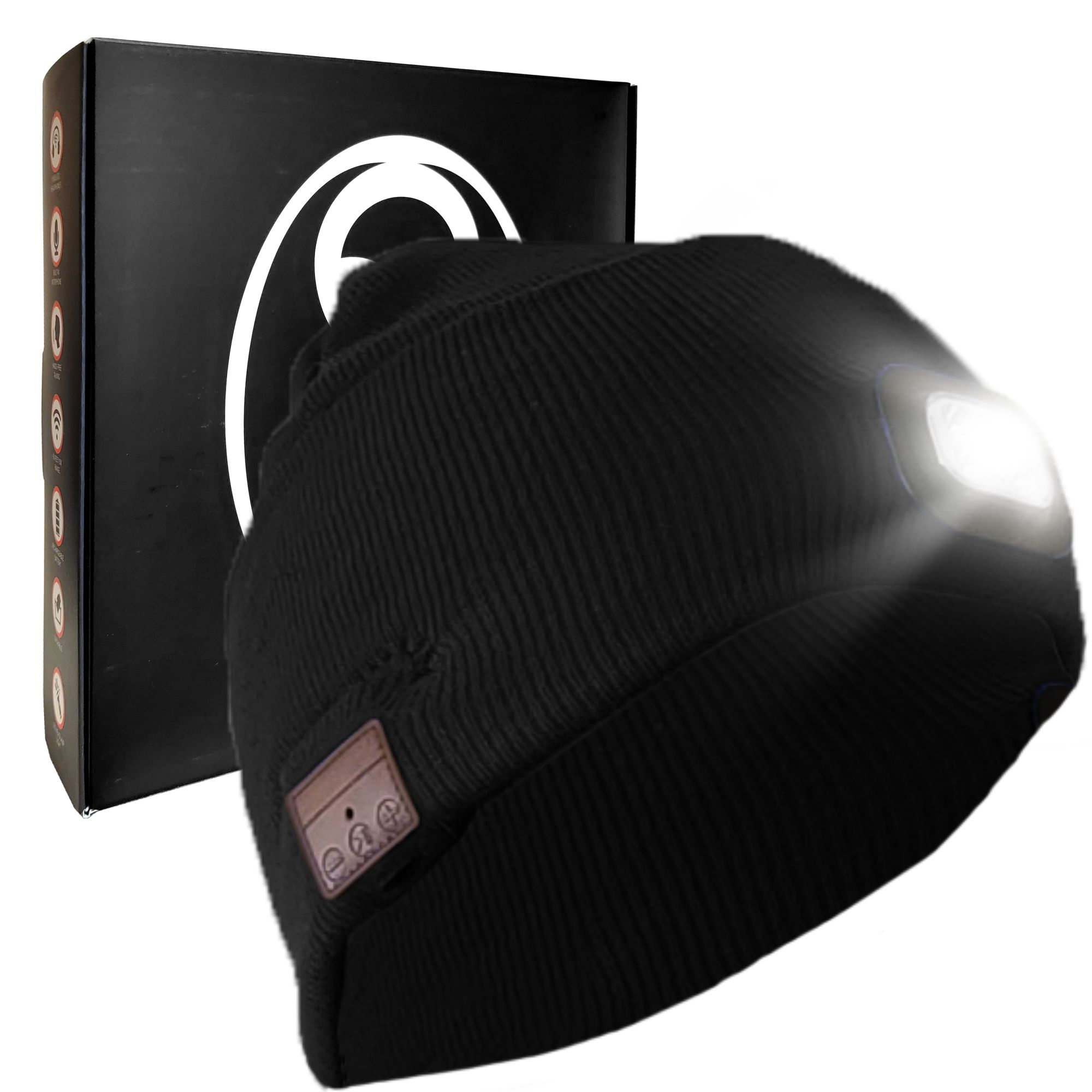 Incognito Series Tri-Fold Beanie Hat with Hands-Free Bluetooth Audio ...